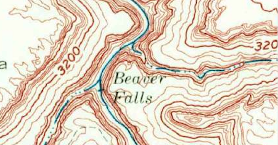 Celebrating the Grand Canyon: Beaver Falls Is In Grand Canyon National ...
