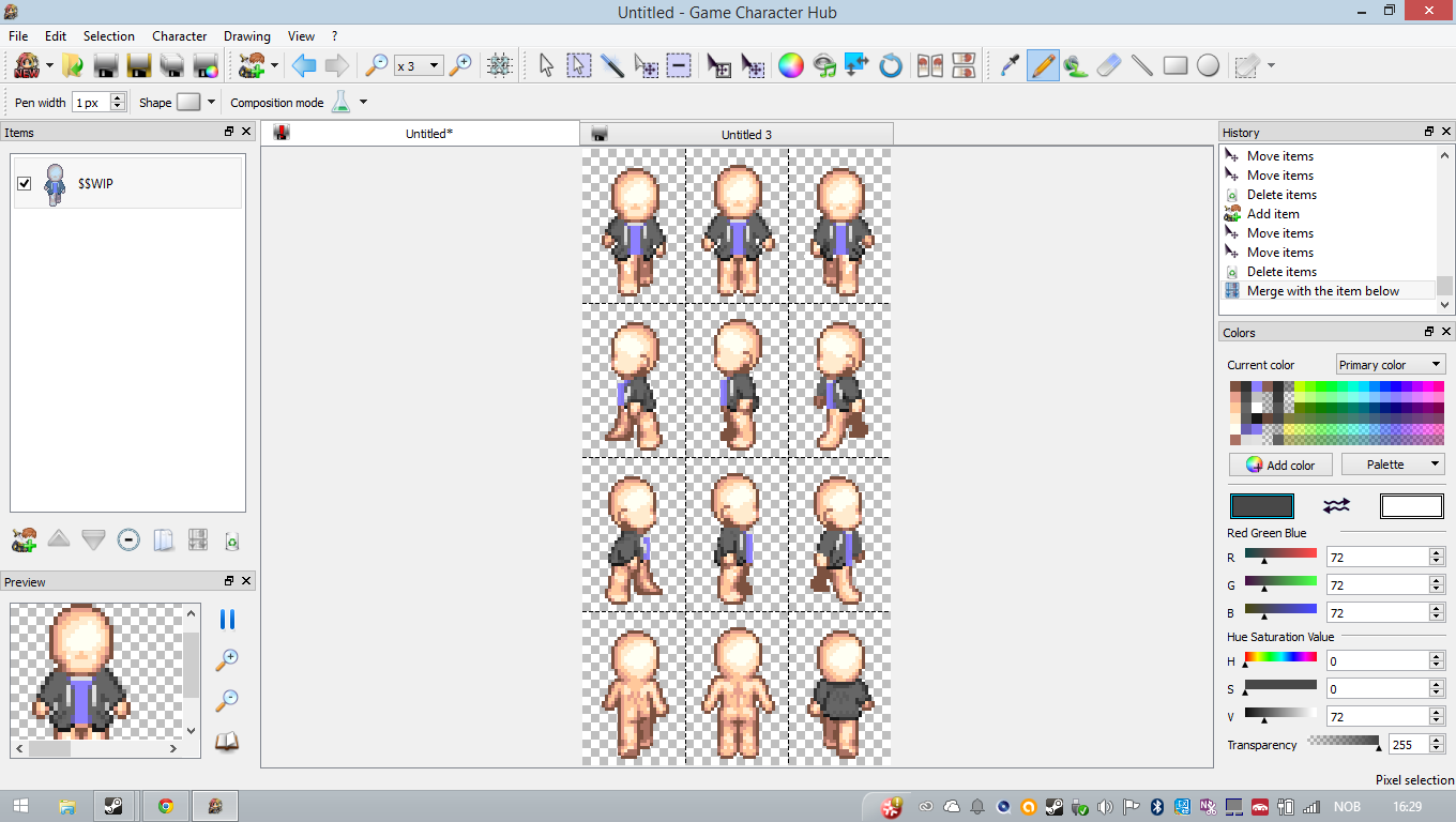 Game Character Hub - Crie seus próprios personagens!