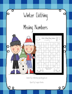 The Kinder Project: Winter Clothing Missing Numbers