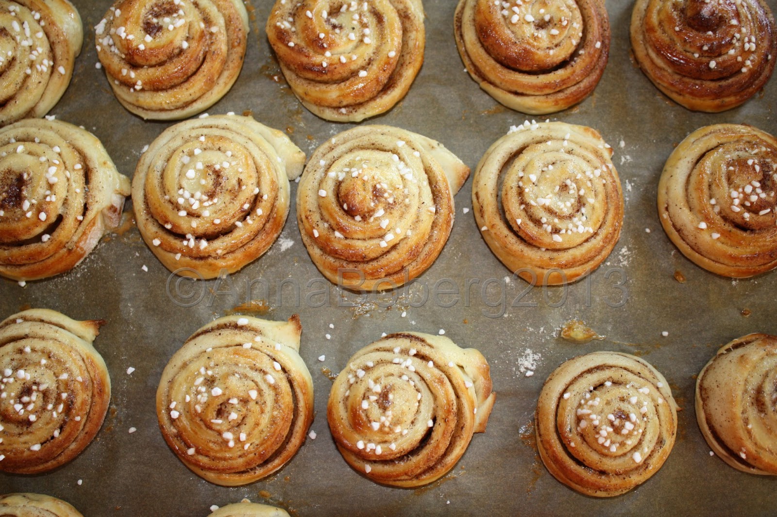 I Annas Kök: Bullbak i värmen