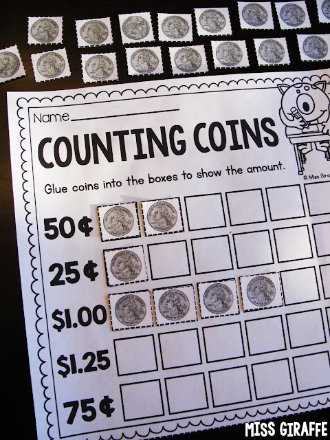 Miss Giraffe's Class: Teaching Money