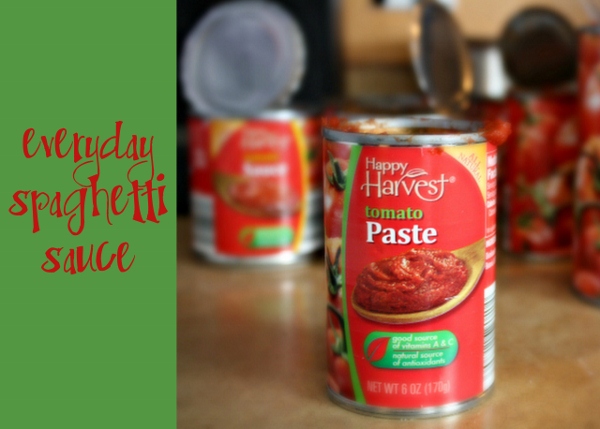 I Sew, Do You: Everyday Spaghetti Sauce {a recipe}