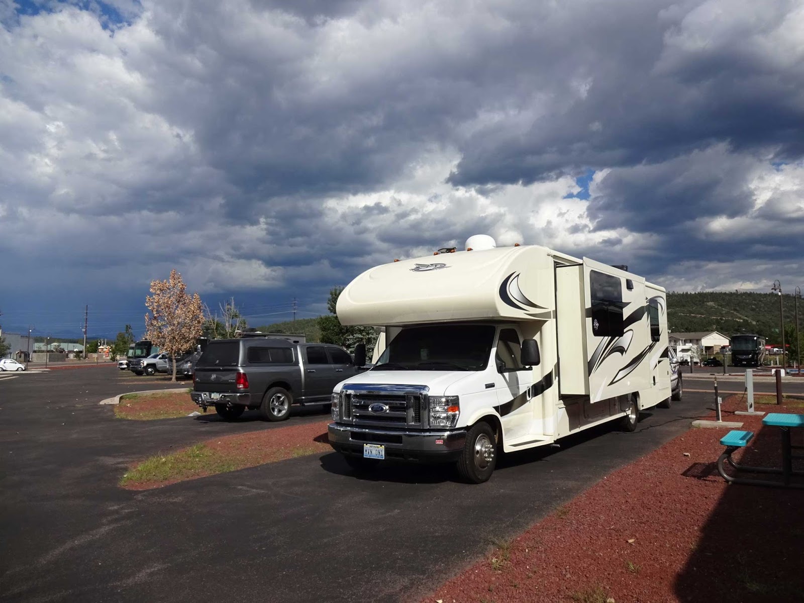 More Golden Years: About to blow away in Williams, AZ