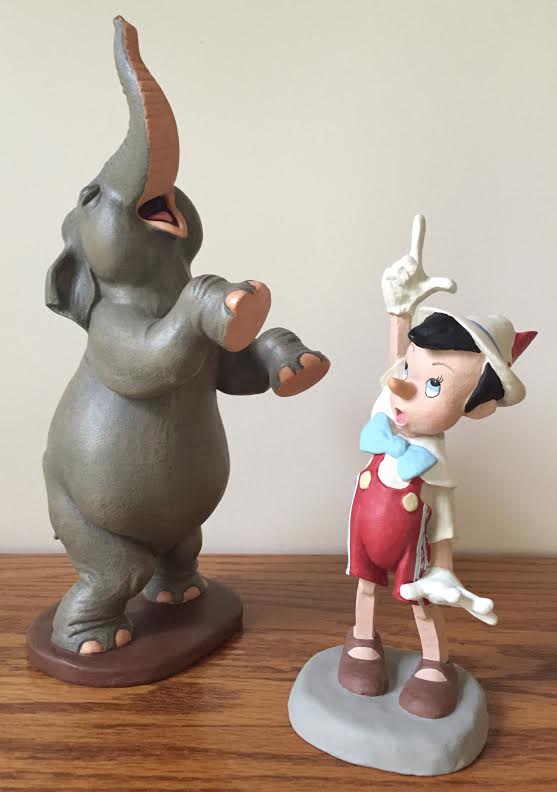 Duckman's Blog: Walt Disney Archives Collection: Elephant & Pinocchio