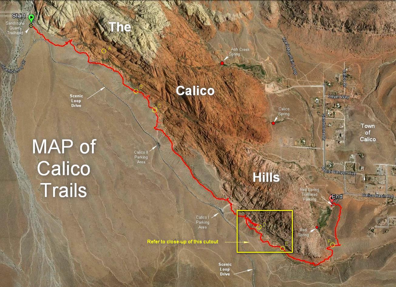 Ken's Photo Gallery: Calico Hills Trail Hike (RRCNCA)