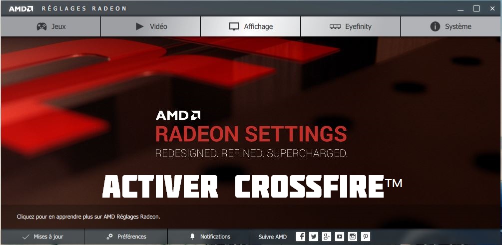 [Tutoriel] R9 Activer sont crossfire sous amd radeon settings (Disabled ...