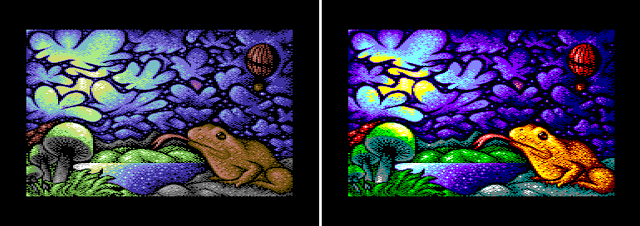 Indie Retro News: Is the C64 palette far superior to the Amstrad CPC?