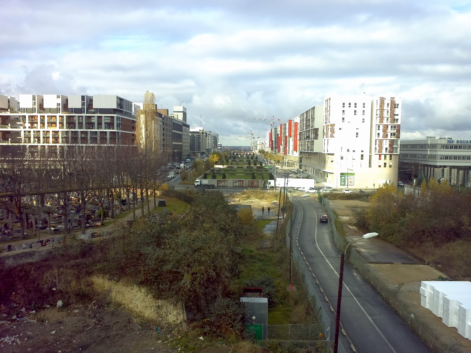 La ville de Nanterre, vue autrement: Les terrasses de Nanterre