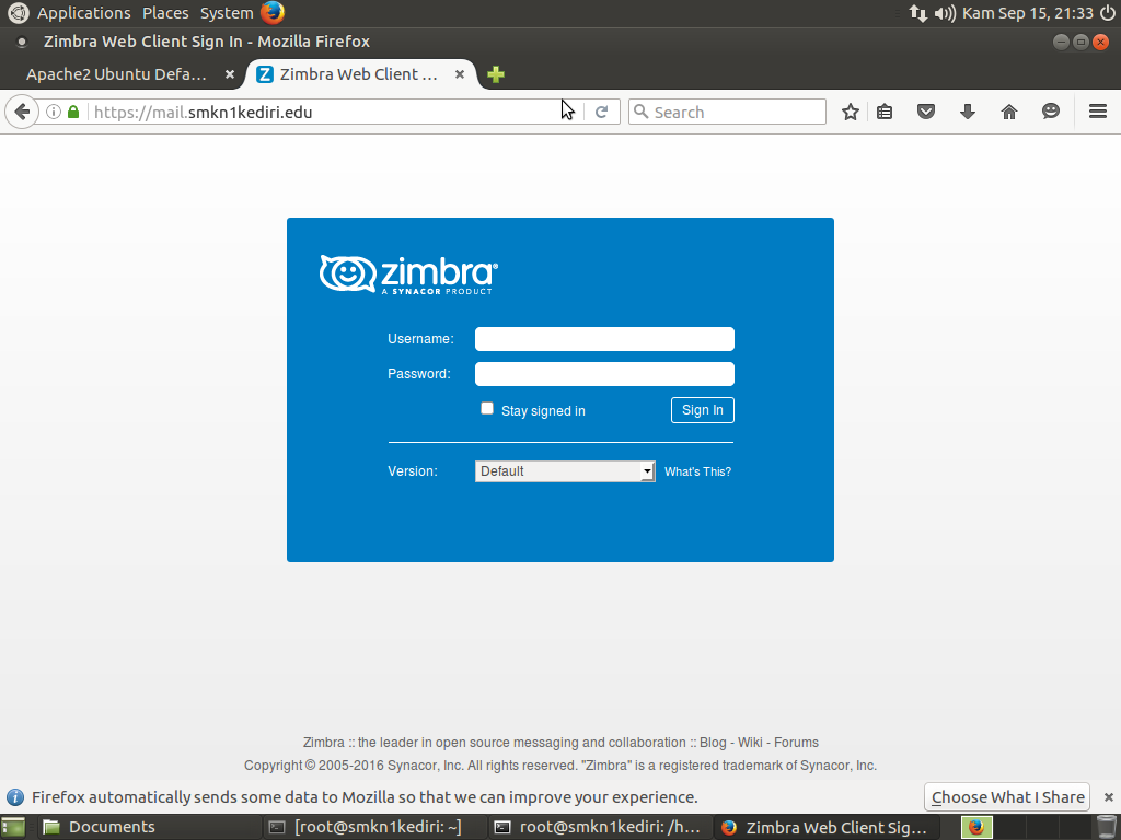 Installasi dan Konfigurasi Web Chat Server menggunakan SparkWeb - Tikni ...