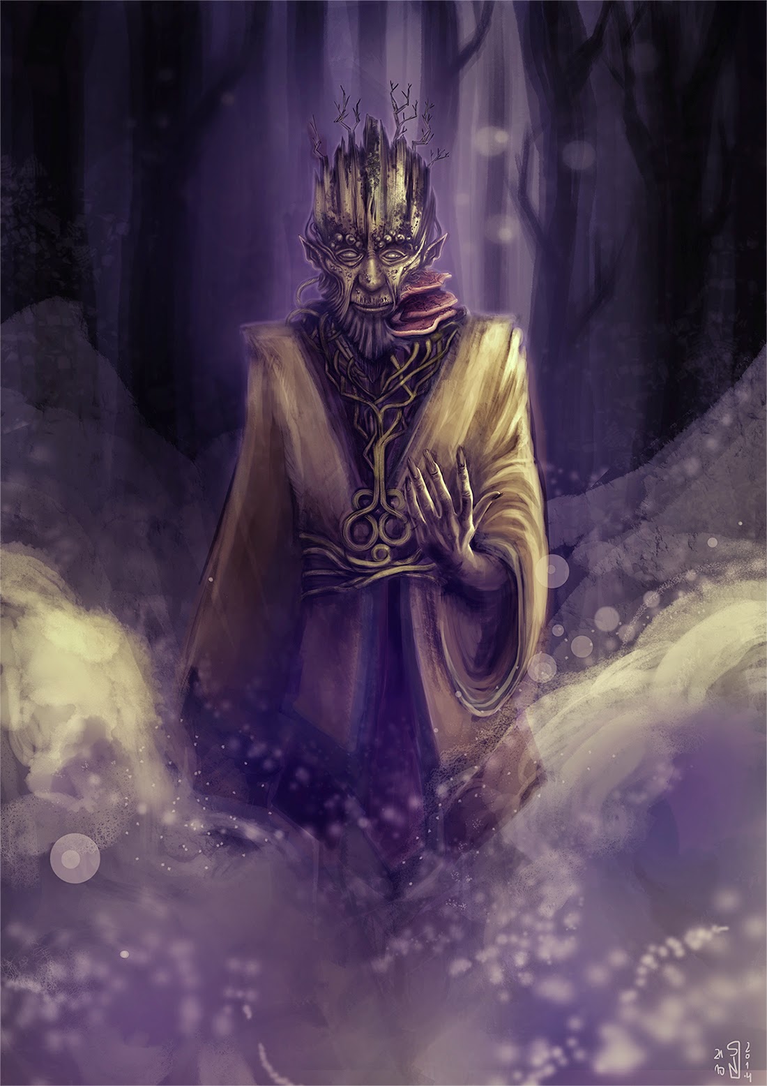 Samantha Niemczyk: Minor Project: The Erlking - Concept Art