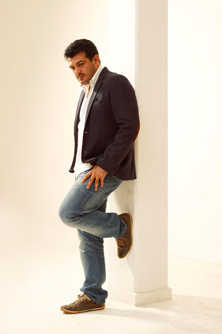 Ajith Kumar Stylish Photo Shoot For Devid Billa Movie