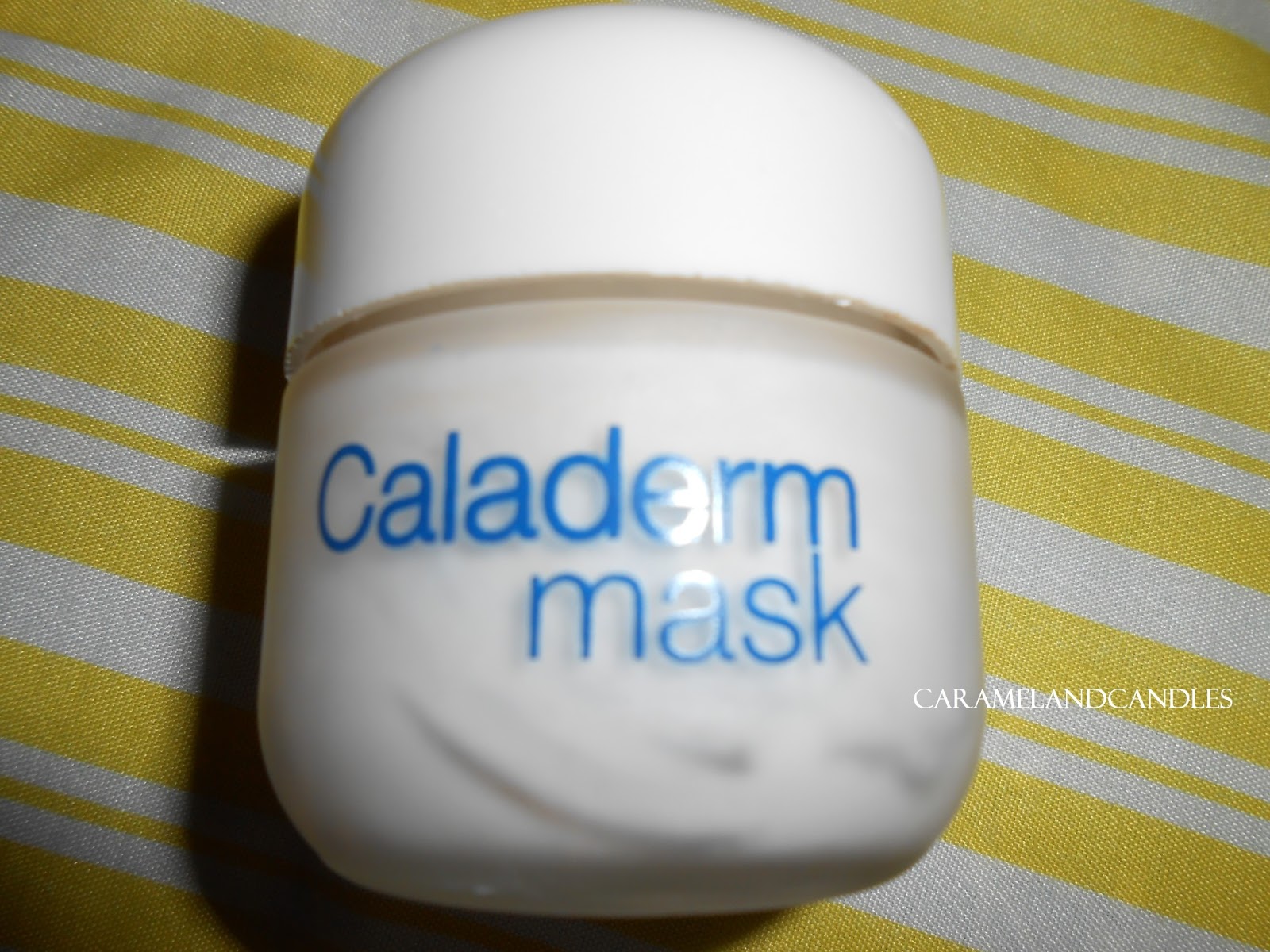 Caramel & Candles: Review: Caladerm face mask