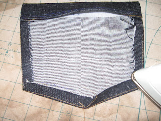 Sew On and Sew On: Jean Pocket Tutorial