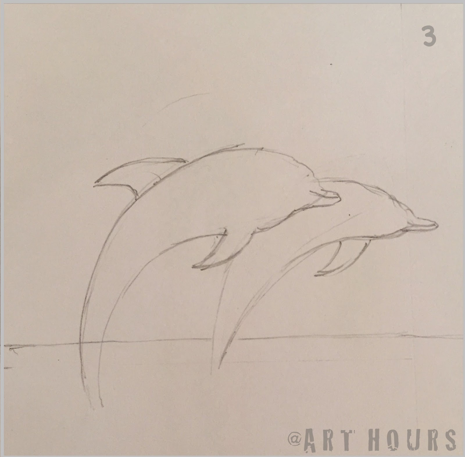 ArchGuide: Sketching the Dolphins: Pencil Shading Guide