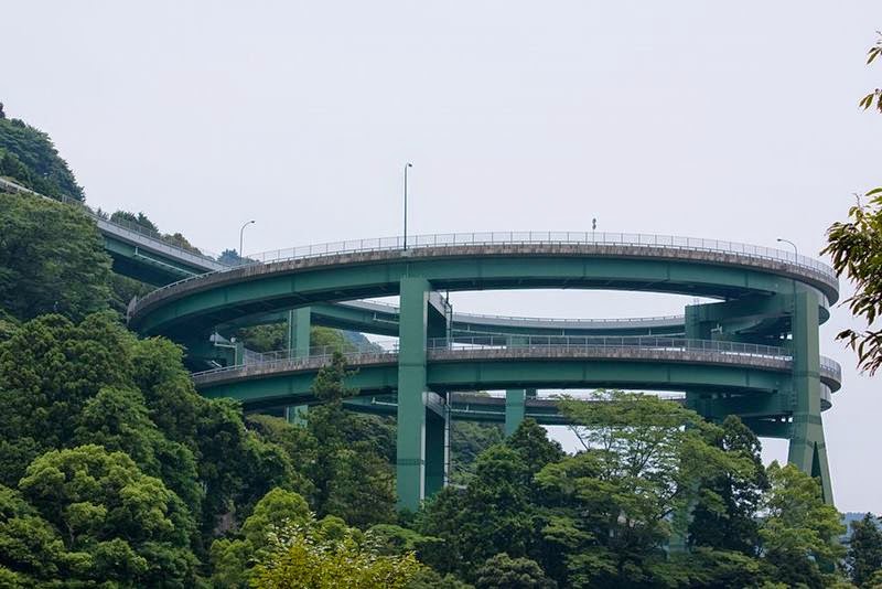 Kawazu-Nanadaru, Japanese Double Loop Spiral Bridge