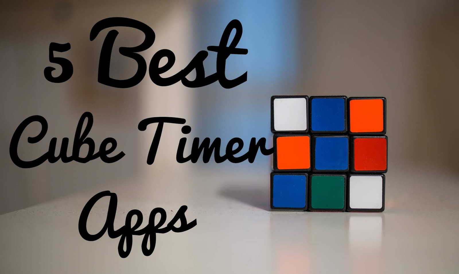 5 Best Cube Timers