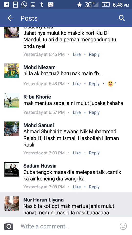 'Biadabnya komen makcik..' | The Reporter