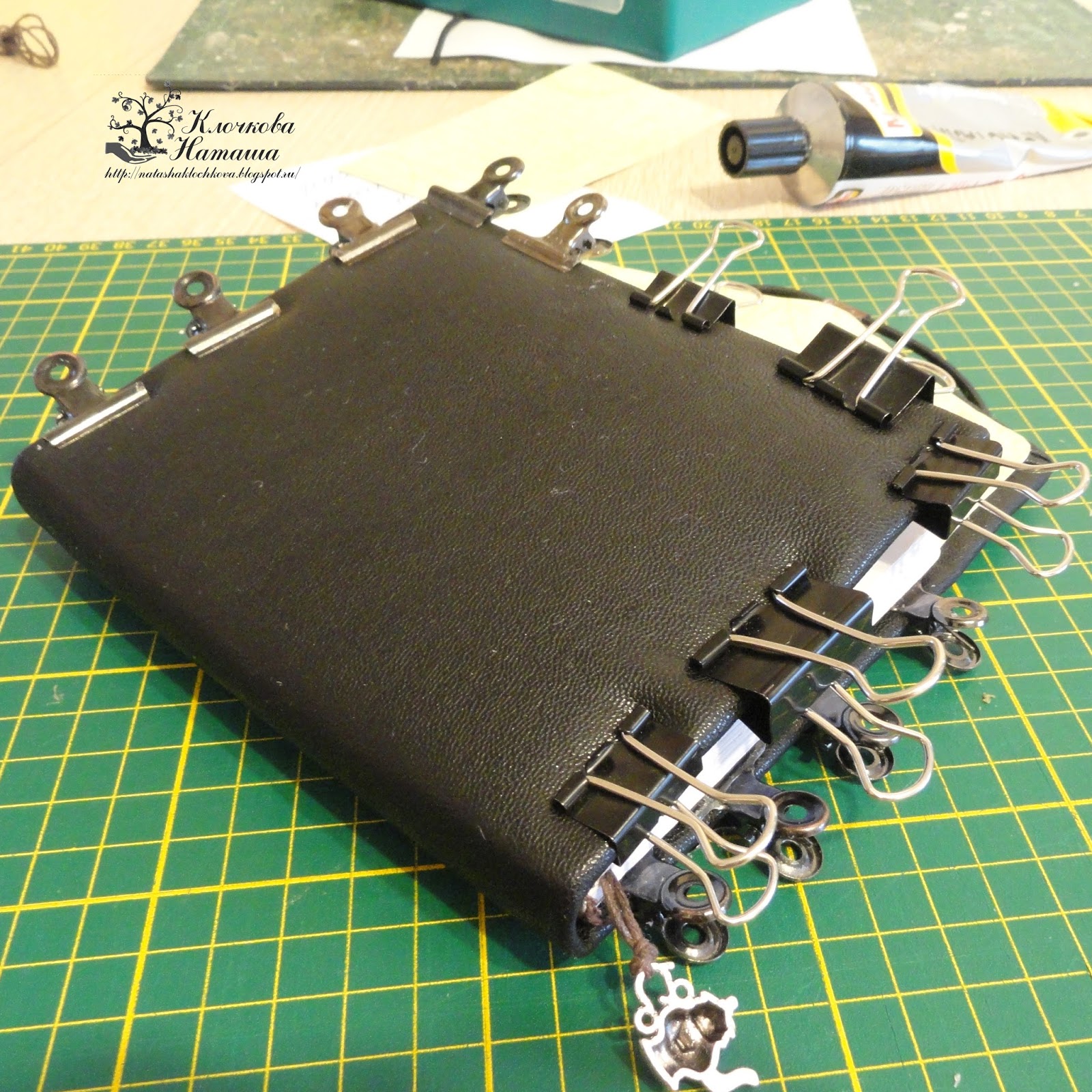 Золотые моменты: Мастер класс блокнот клатч