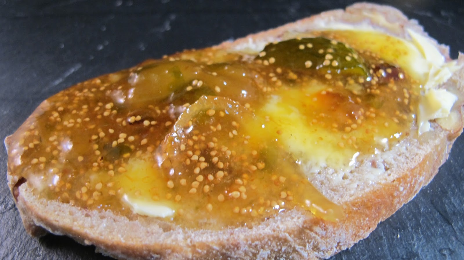 Confiture de figues vertes