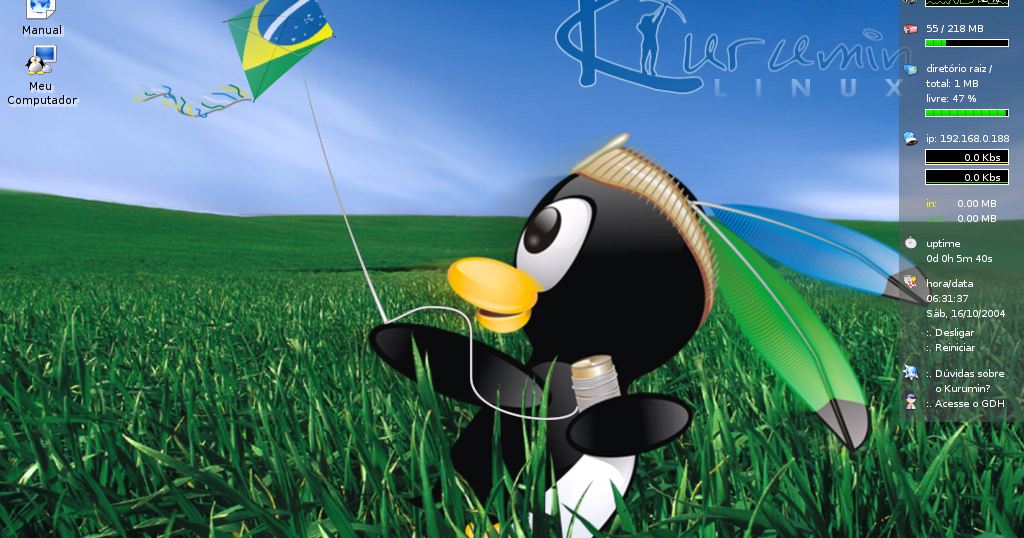 Byteria: Kurumin Linux (2003-2008)