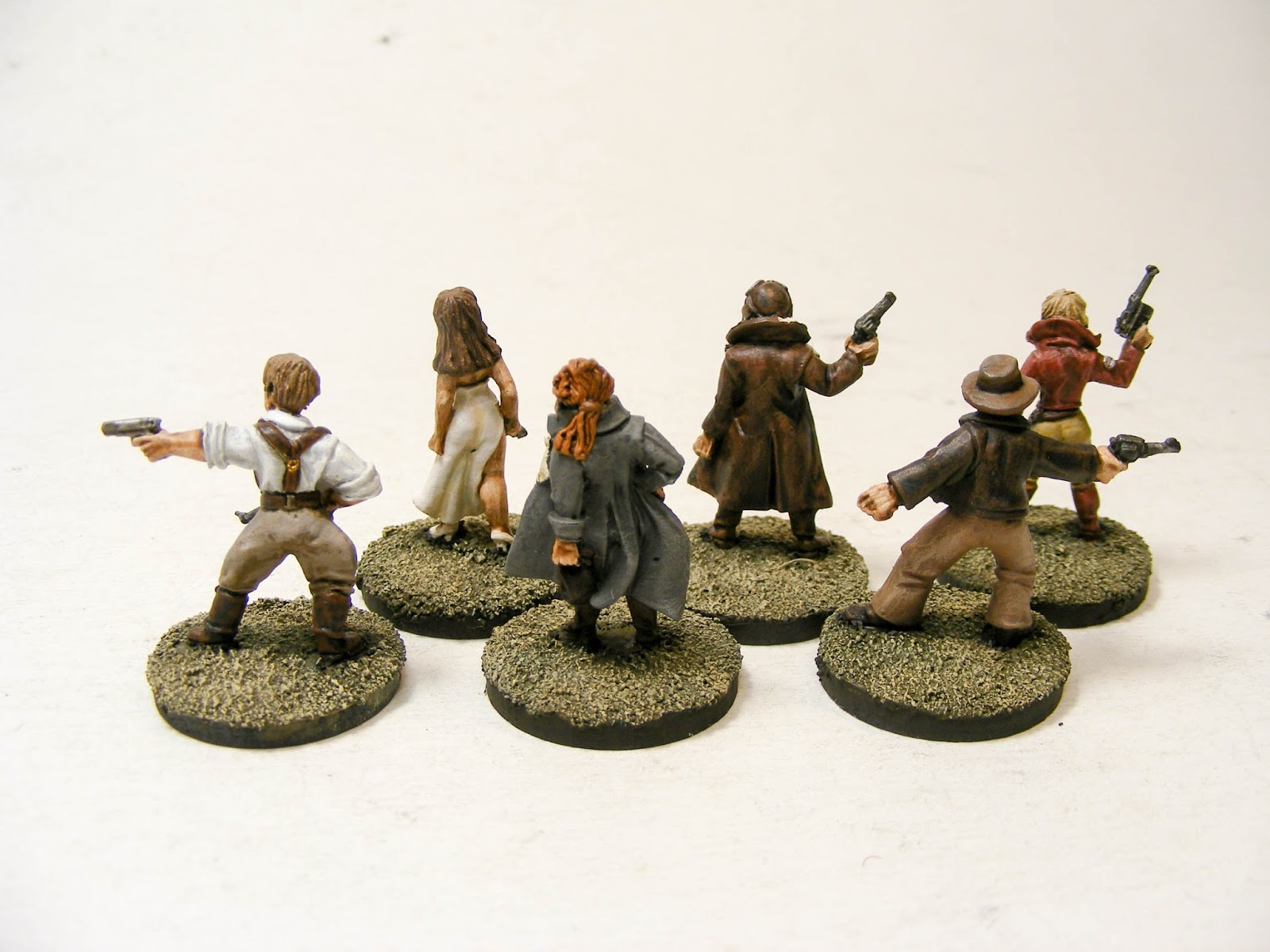 Evil Bob's Miniature Painting: 28mm Commission: Various Pulp Figures