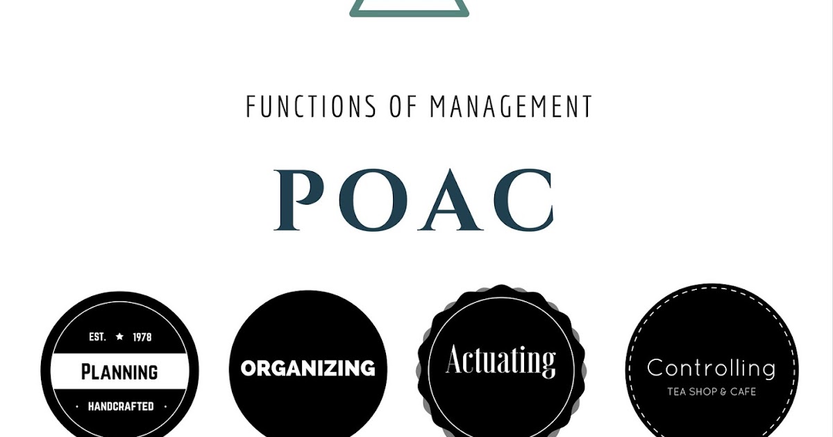 POAC (Planning, Organizing, Actuating, And Controlling) - Informasi ...