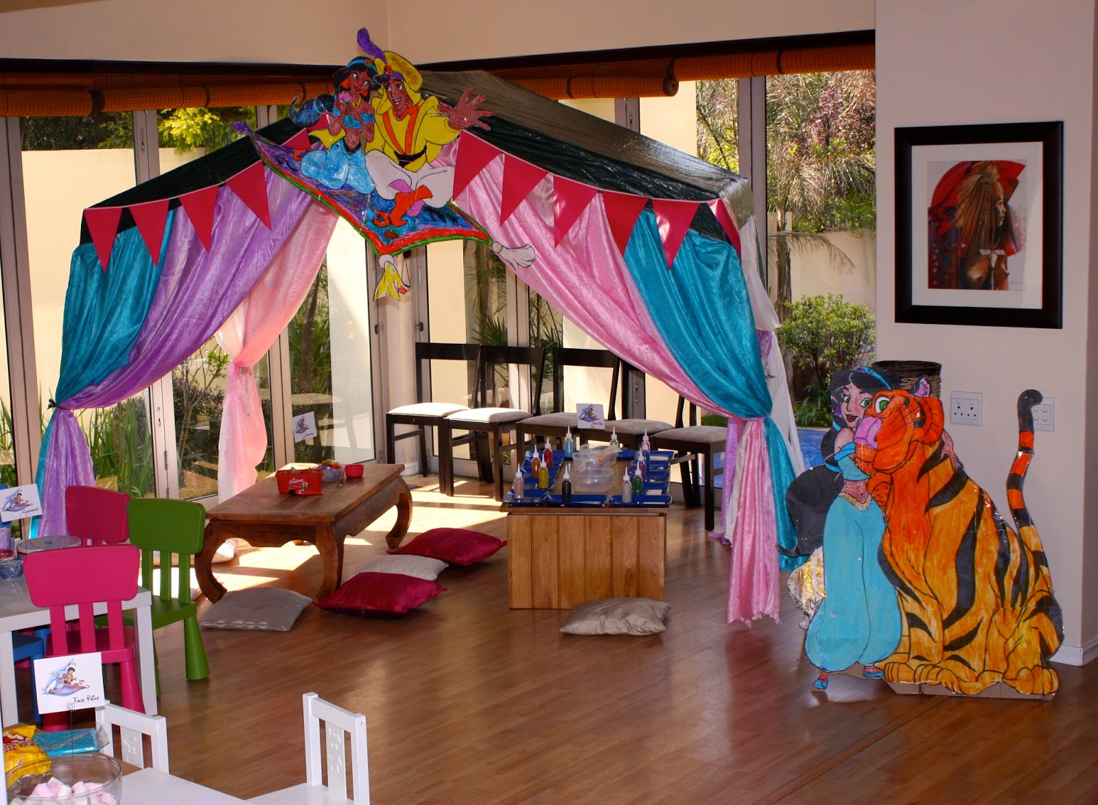 MangoStix: Princess Jasmine and Aladdin Party