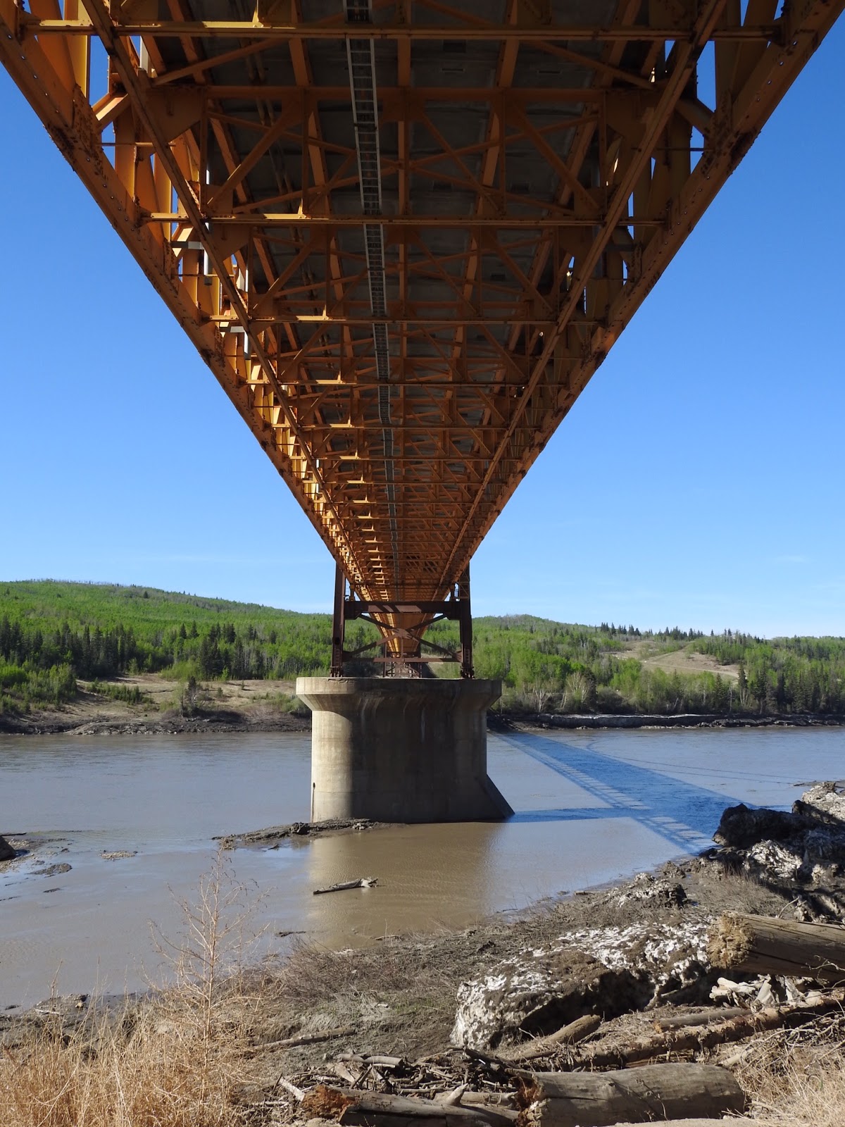 The view from here: Dunvegan Bridge