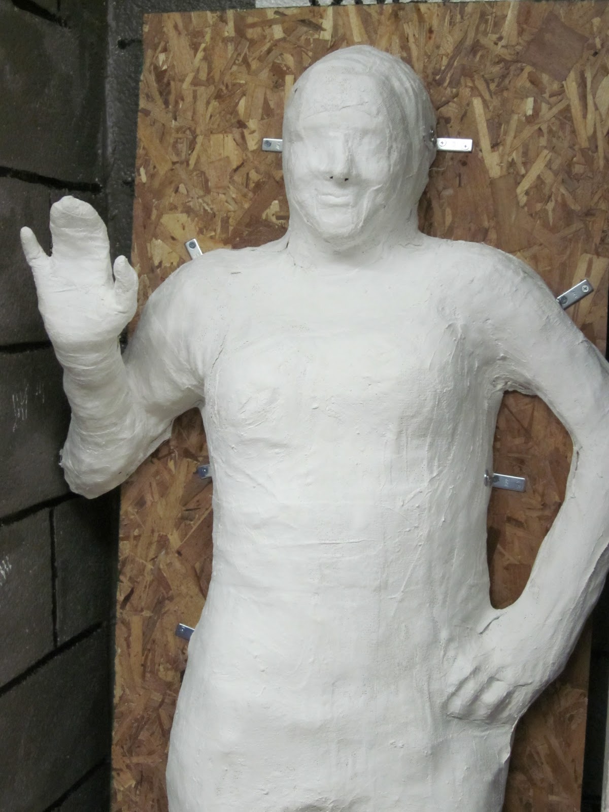 AAW 3D ART: We make a George Segal style plaster sculpture