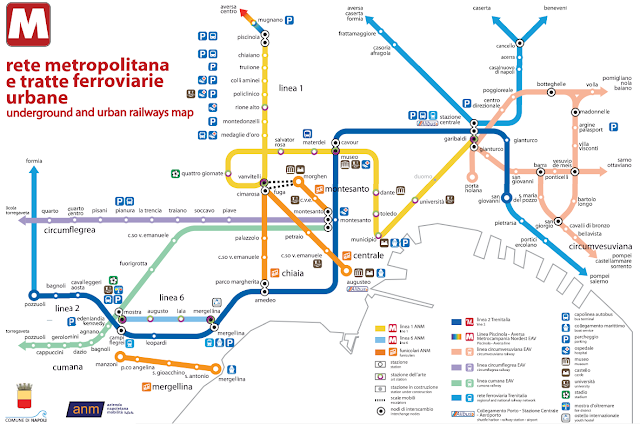 I Trasporti a Napoli: Metropolitana, treni & bus