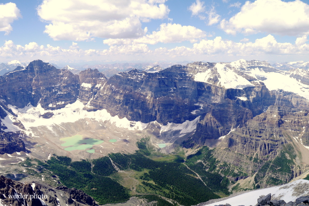 Climbing the East Ridge of Mt. Temple and Grassi Ridge on Wiwaxy ...