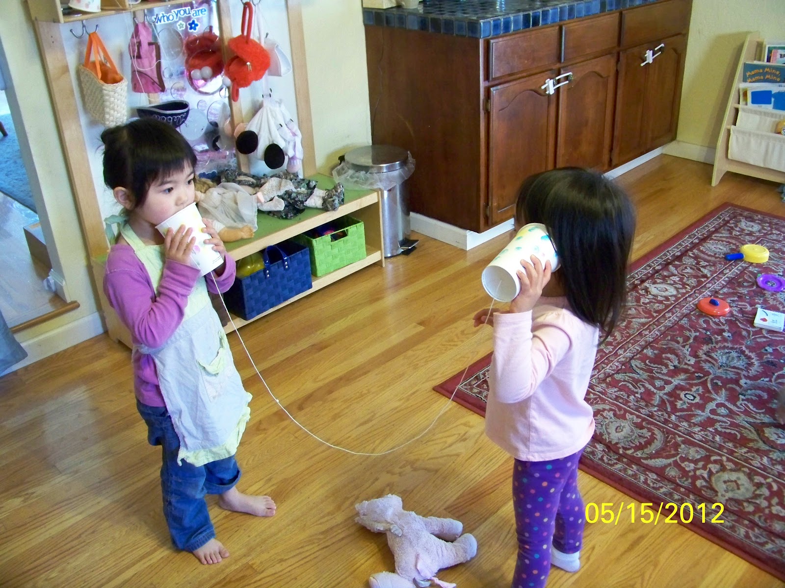 LemonTree Family Child Care: Science : paper cup phone