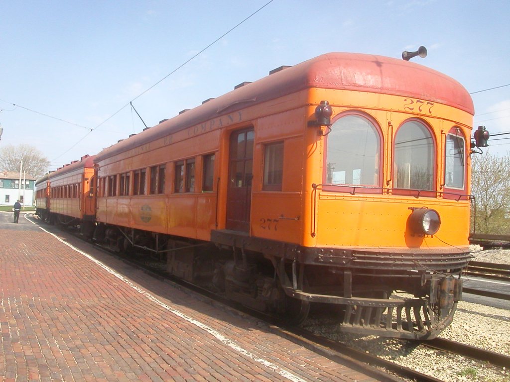 Orange High Speed Train
