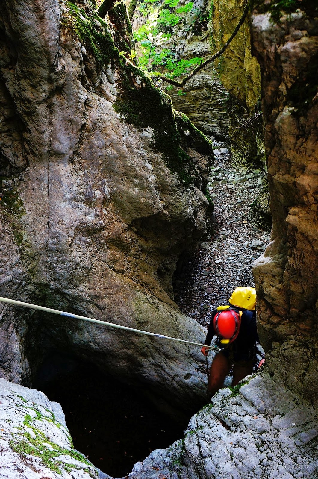 Canyoning - Caving: Φαράγγι Τοίχου, Ζαγοροχώρια