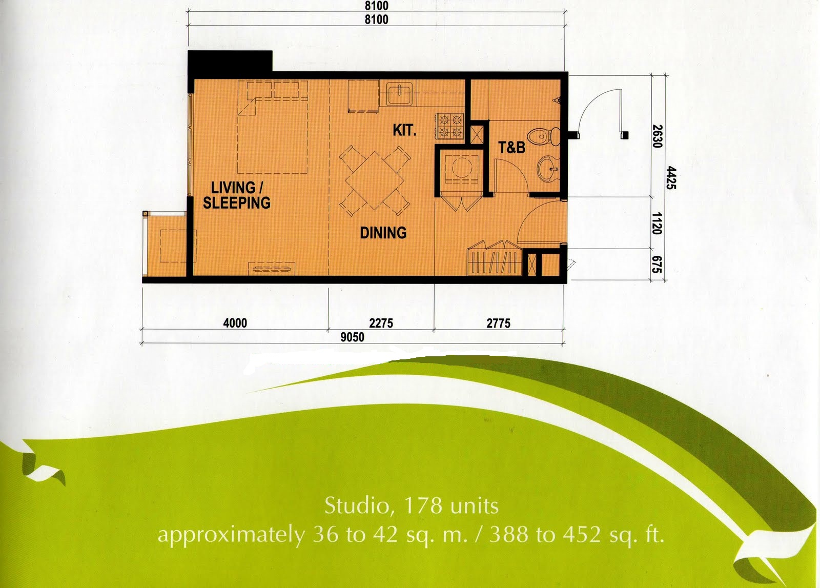 The Meranti at Two Serendra: Unit and Floor Plans