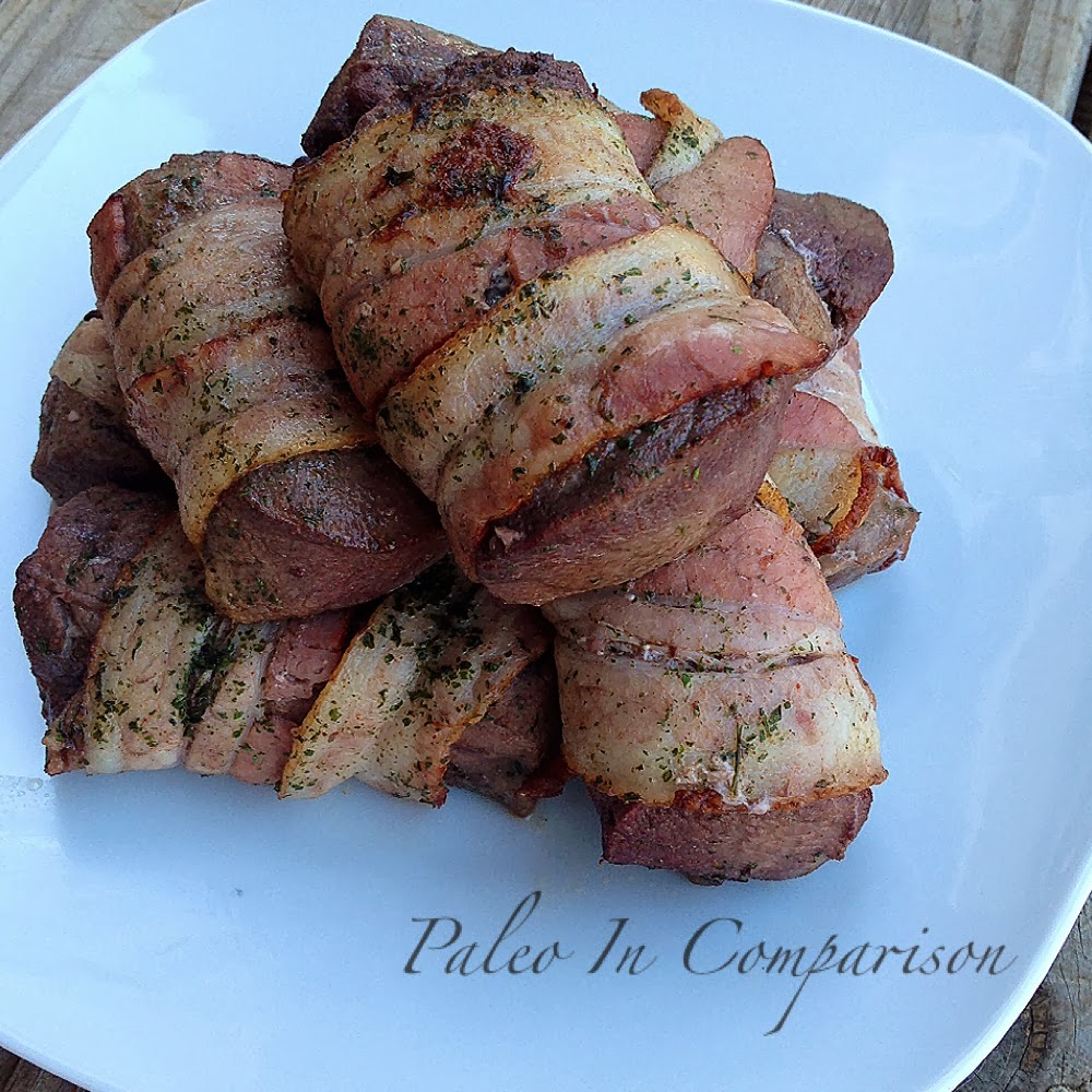 Paleo In Comparison: Bacon Wrapped Venison Back Strap