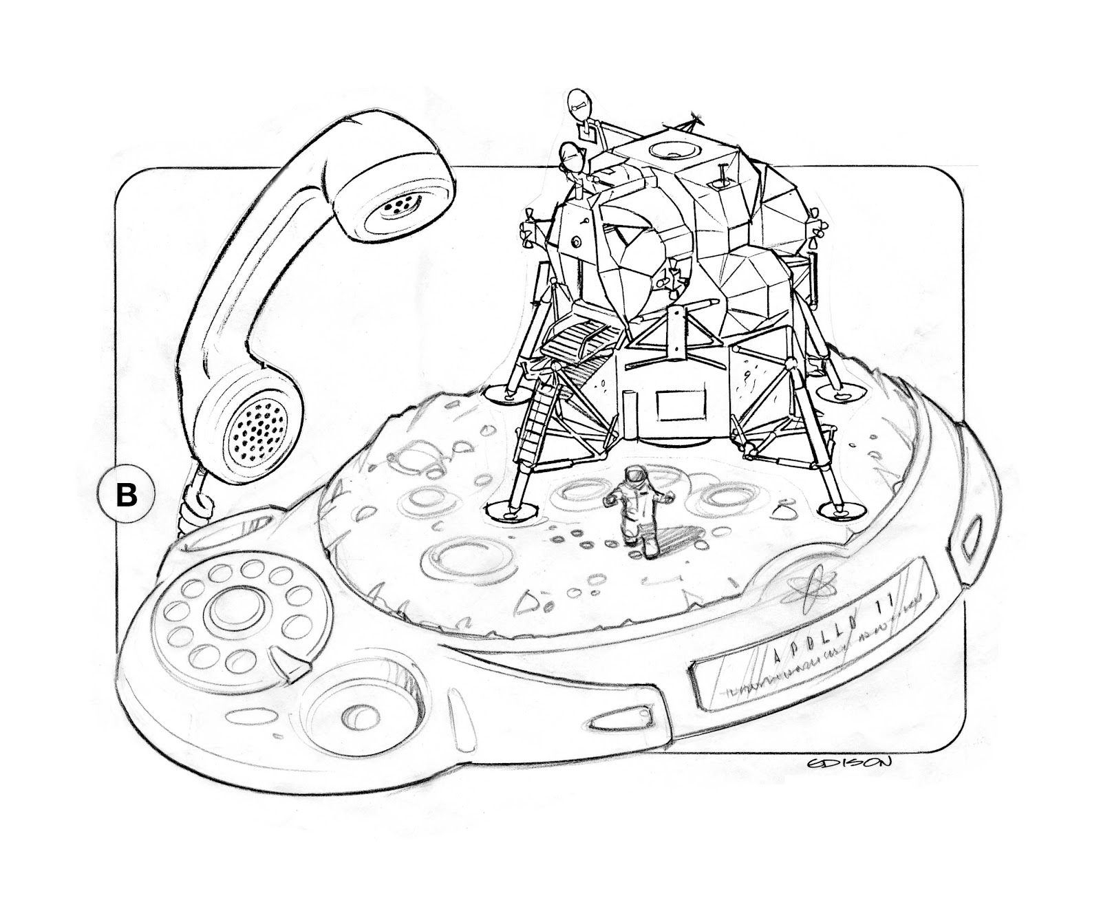 What I do: the Apollo 11 telephone