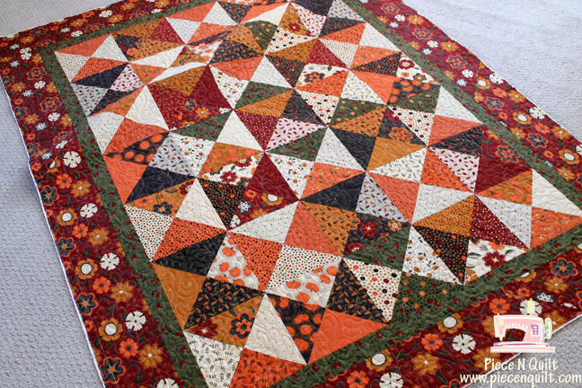 Piece N Quilt: Super Simple Fall Quilt