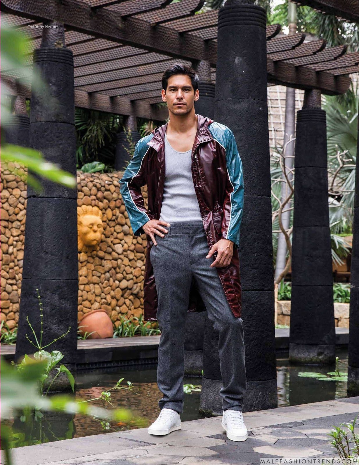 Richard Kyle viste looks dinámicos para DA MAN Magazine en su número de ...