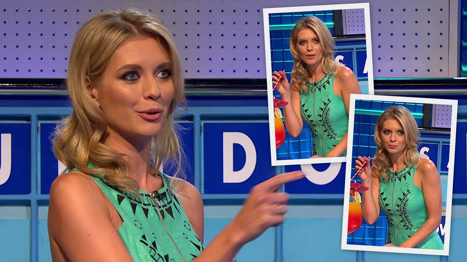 Rachel Riley Wallpapers: Rachel Riley - Gorgeous in Green on Catsdown