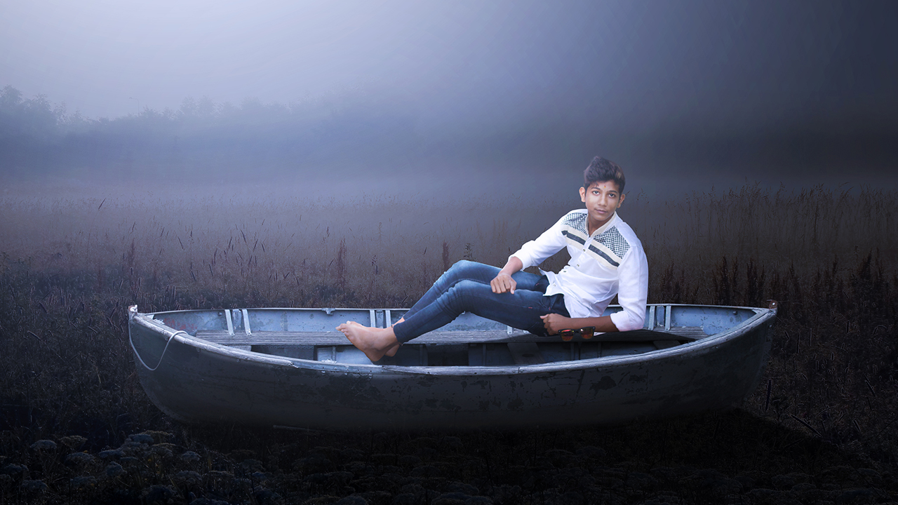 Old Boat Photo Manipulation | Photoshop Tutorial CS6/CC - zanuara.com