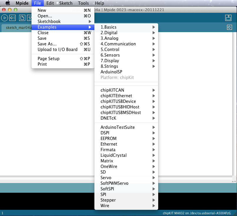 Create Iphone App and Pass Data Using WiFi to Chipkit Max32(Arduino)