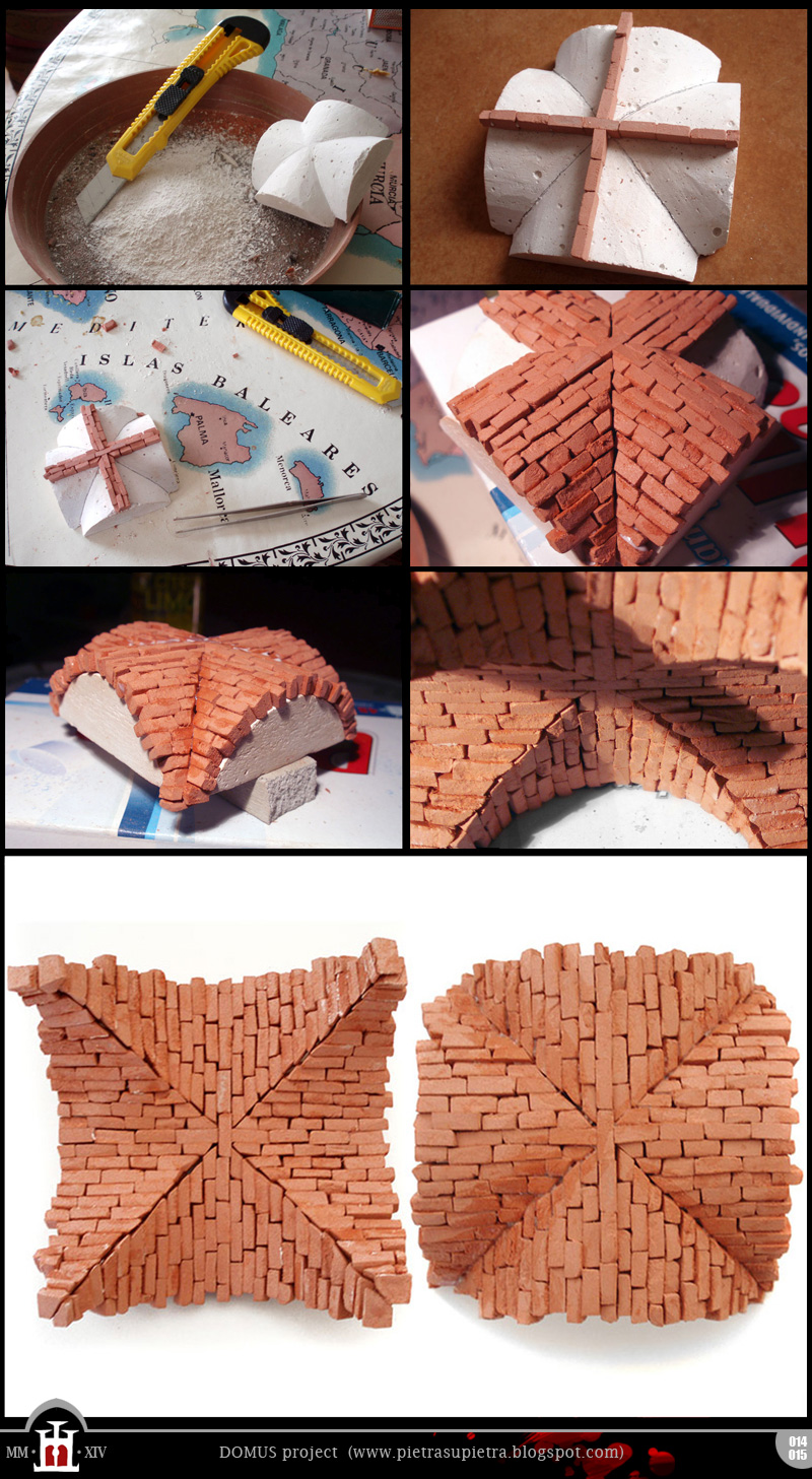 DOMUS project: Domus photoset: Miniature brick cross vaults
