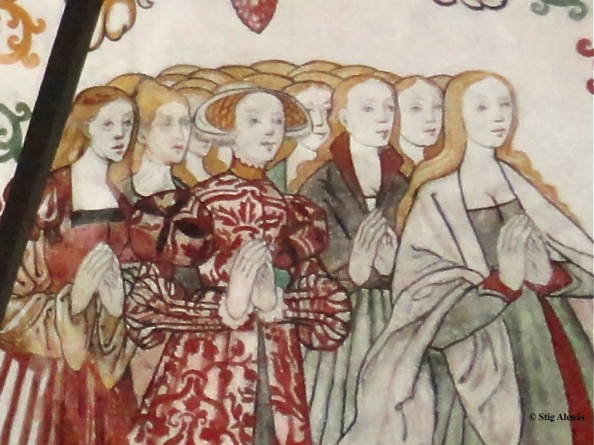 Kalkmålningar: Møgeltønder kirke