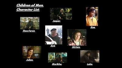 Martin Stewart Film Studies: Children of Men Characters