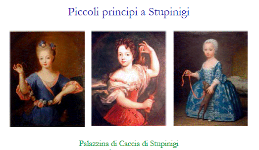 "turistingamba": PICCOLI PRINCIPI A STUPINIGI