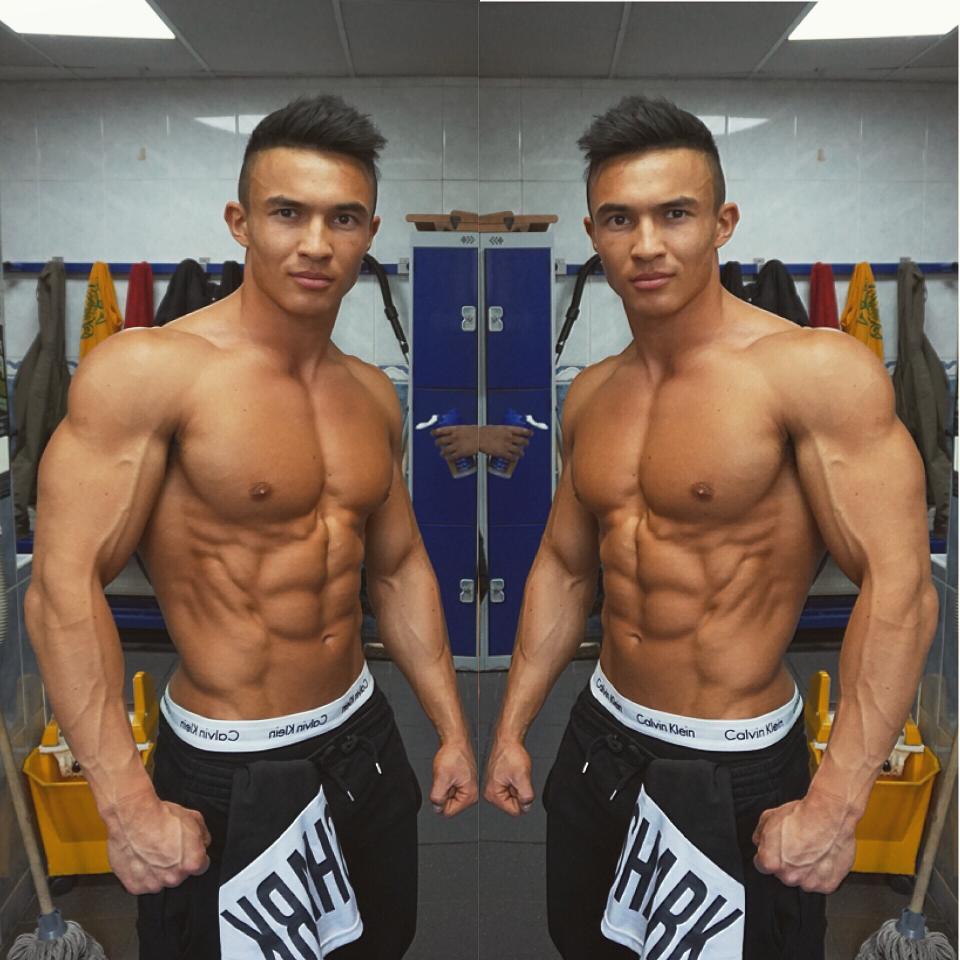 the beauty of male muscle: George