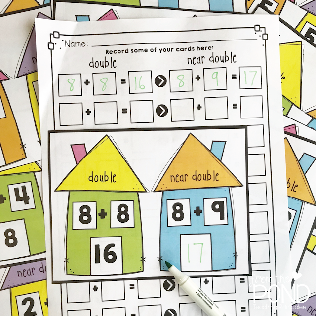 Near Double Neighbors - An Addition Strategy | From the Pond