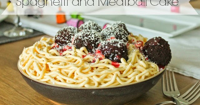 maple•spice: Spaghetti and Meatball Cake