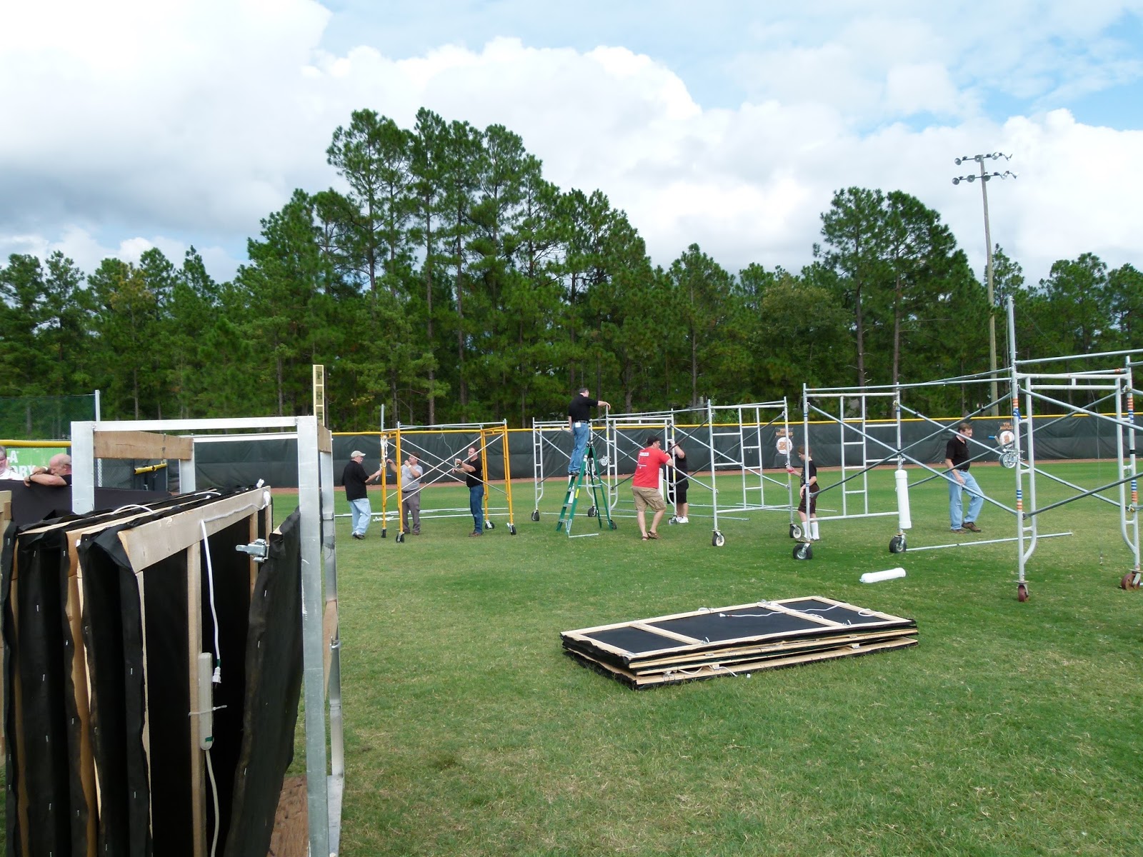 Marching Band / Winterguard Props: (Fall Marching) A Lighted Panel